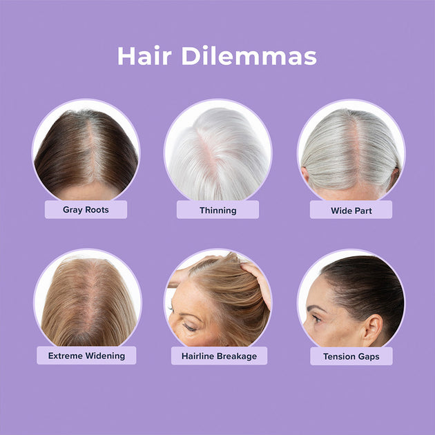 Color & Conceal + Root & Scalp Cover Up Kit – TRUHAIR