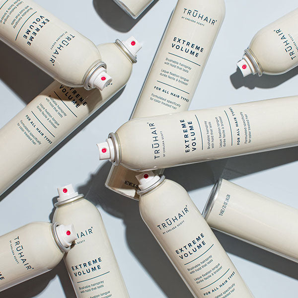 TRUHAIR Extreme Volume Brushable Hairspray for Voluminous Hair